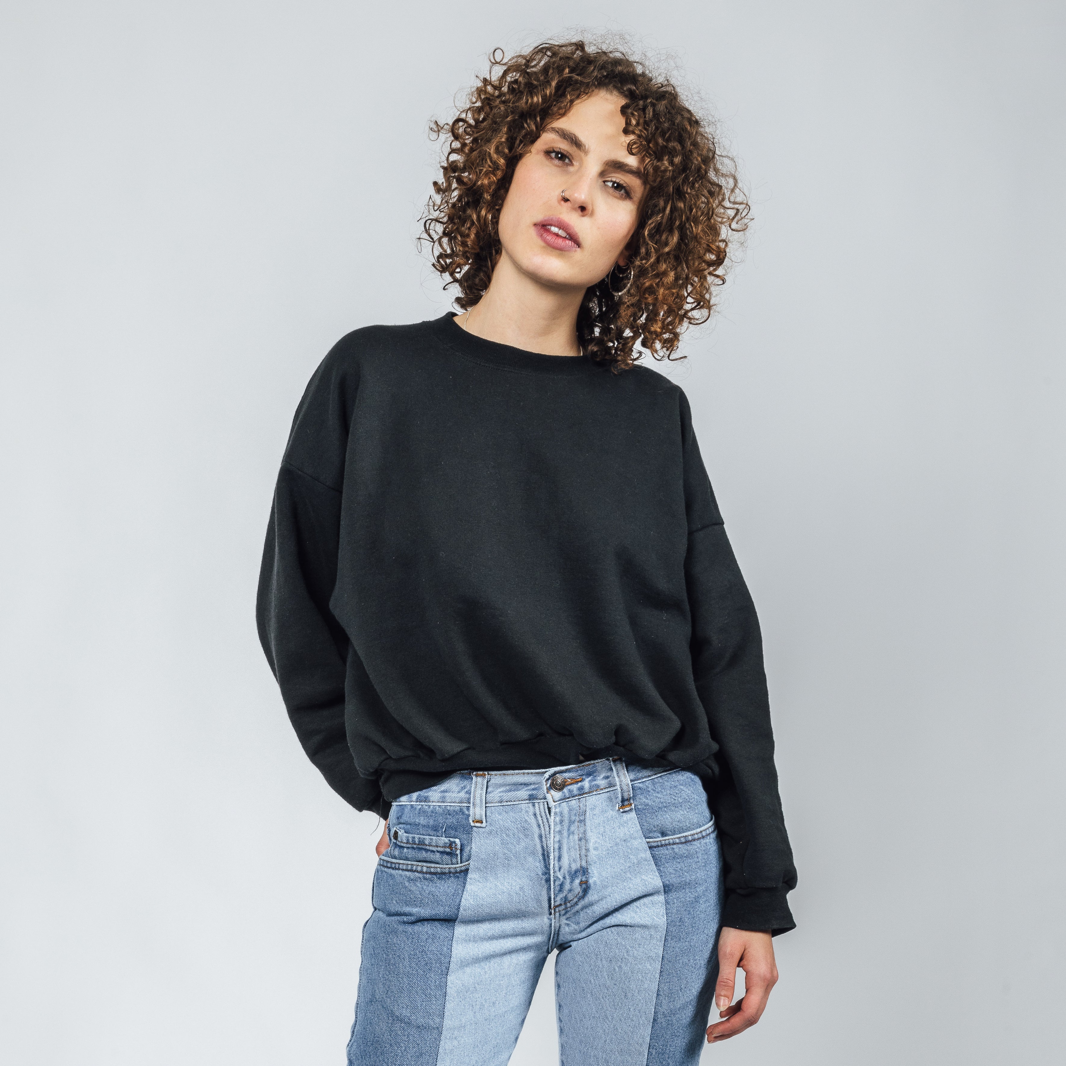 Cropped Oversize Sweater – REWORK AG