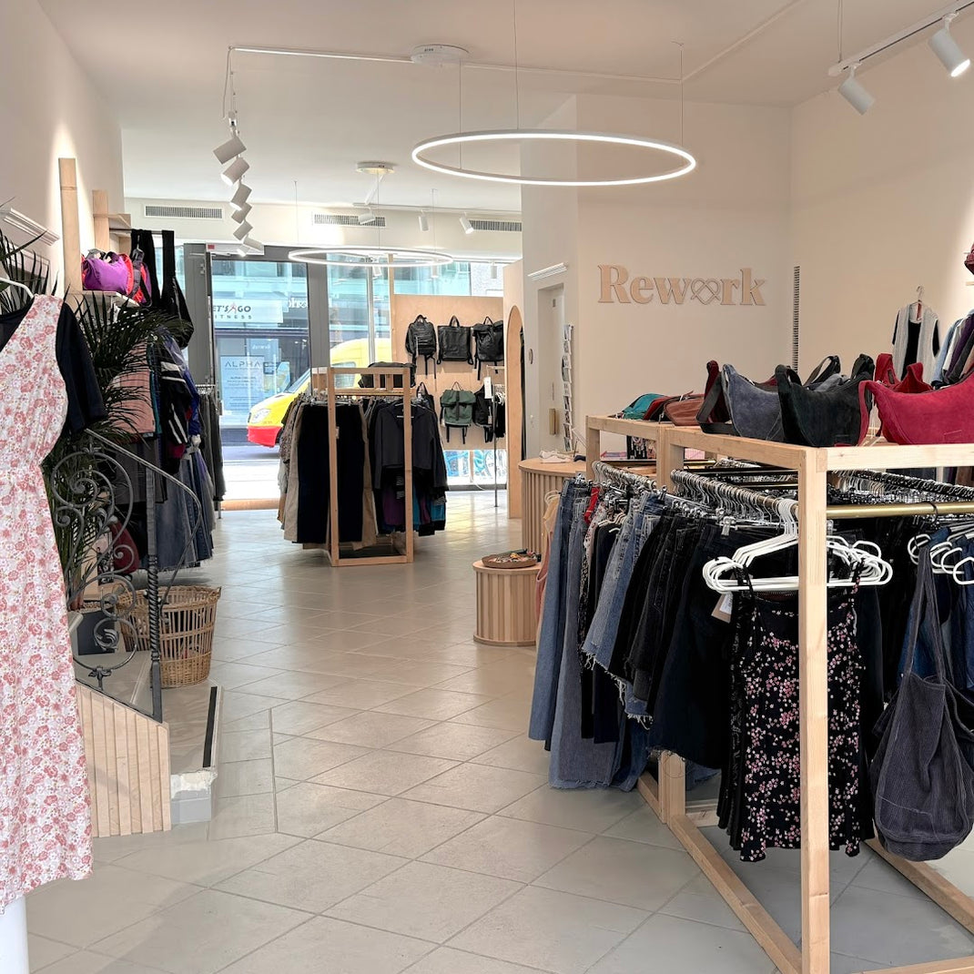 Rework Basel: Upcycling & Secondhand mitten in Basel – REWORK AG